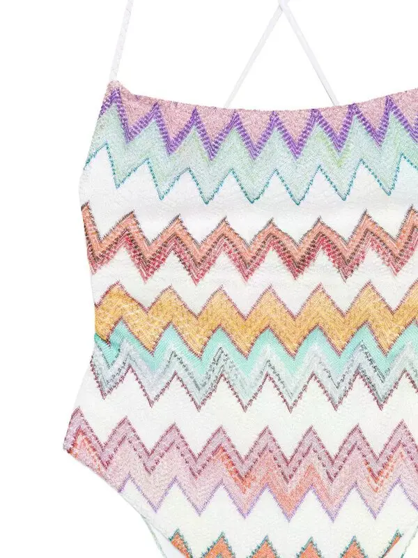 Missoni Chevron-pattern Swimsuit