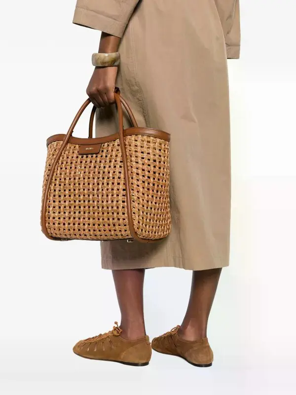 Max Mara Small Marine Tote Bag - Neutrals