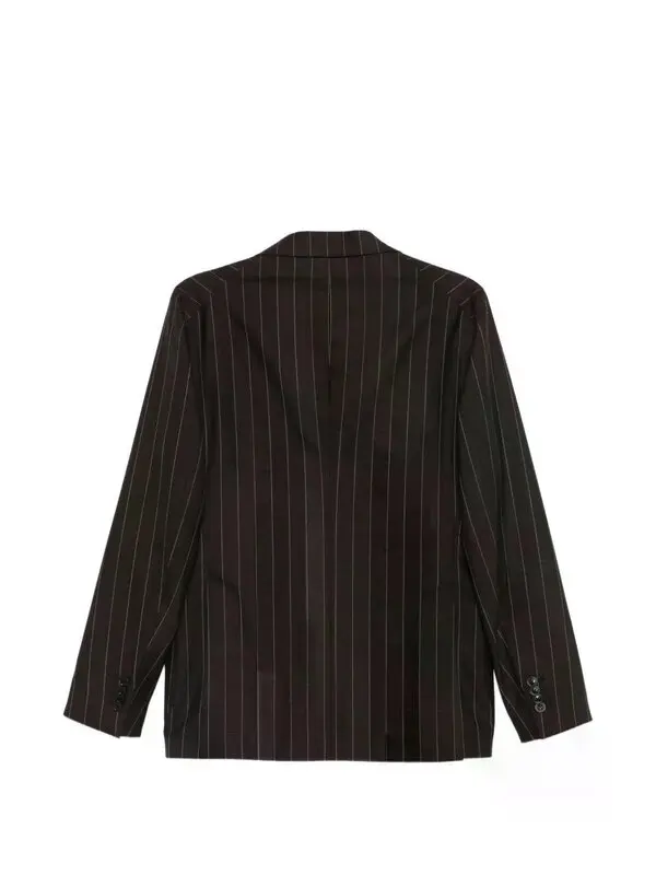 Tagliatore Striped Suit - Brown