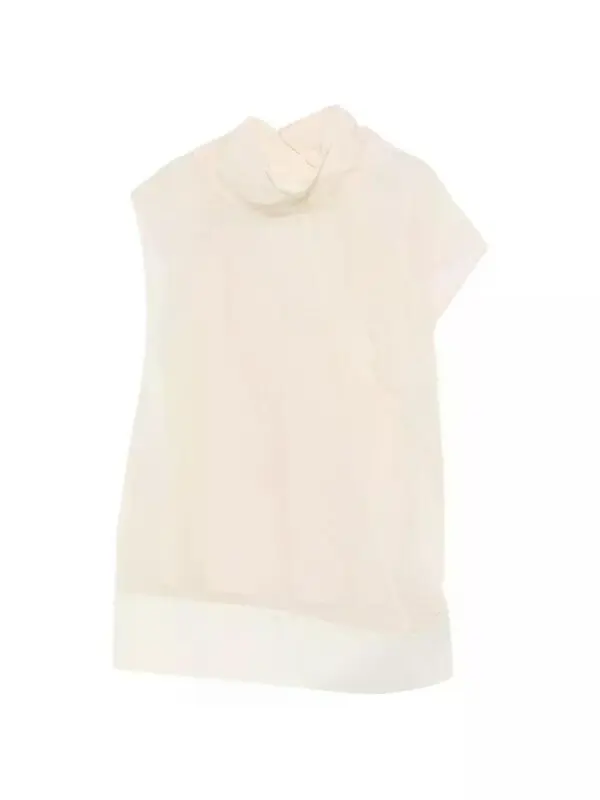 Sportmax Spsgrado Sleeveless Blouse - Neutrals