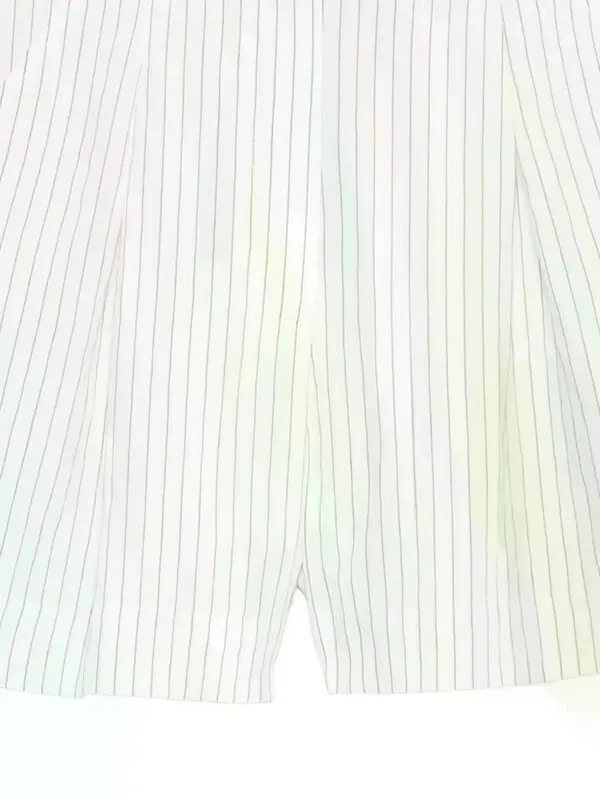 Patrizia Pepe Striped Pleated Shorts