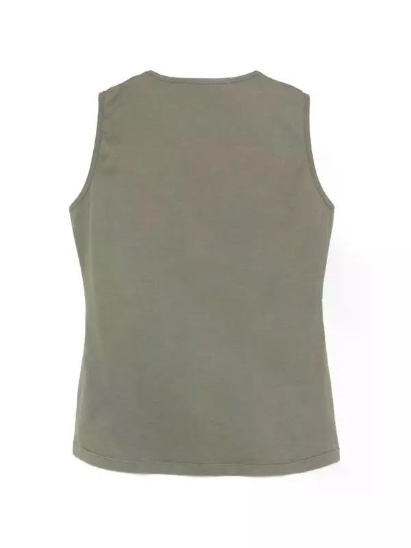 ROBERTO COLLINA Sleeveless Top - Green