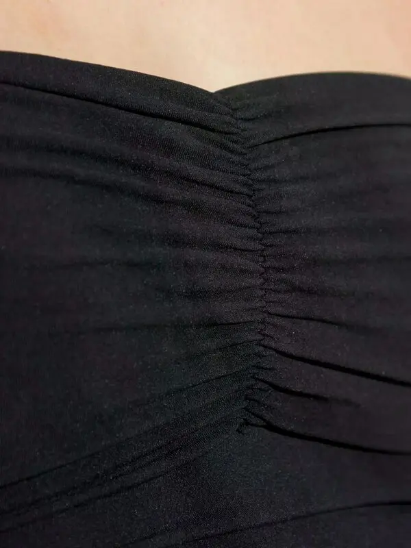 Bond Eye Ruched Bare Dress