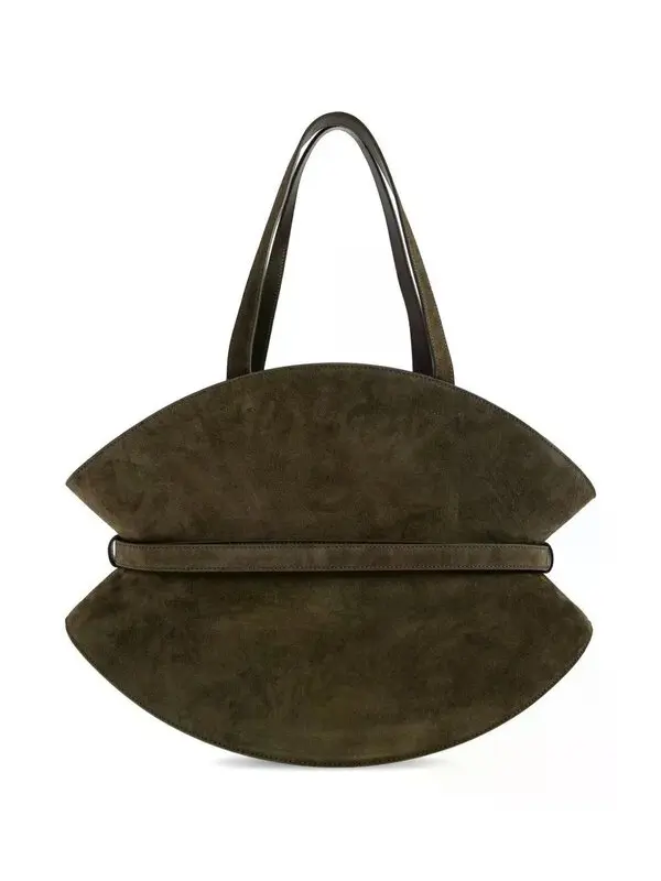Balmain Medium Shuffle Belt Tote Bag - Green