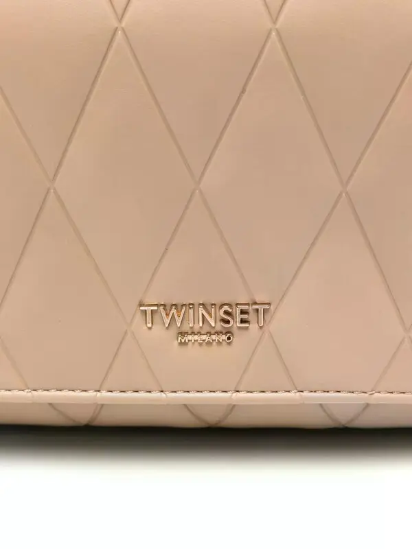 TWINSET Quilted Chain Shoulder Bag