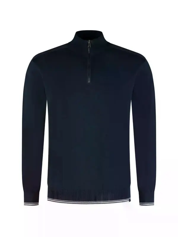 Paul & Shark Zip-up Striped Sweater