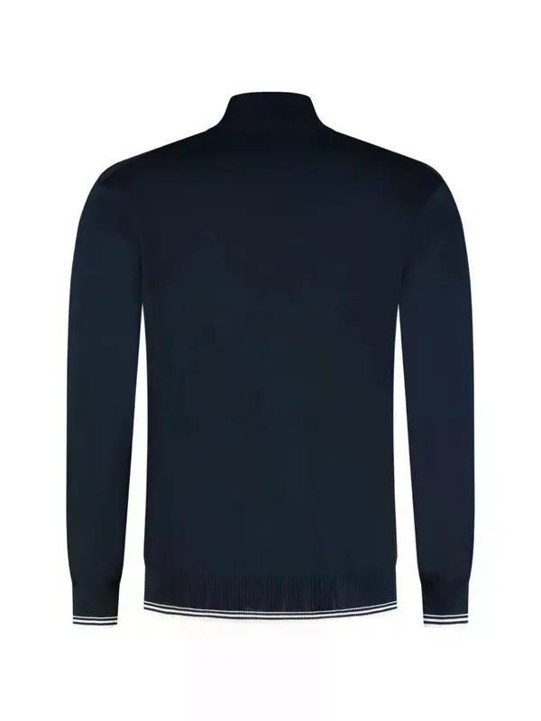Paul & Shark Zip-up Striped Sweater