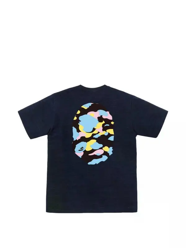 A BATHING APE Print Graphic T-shirt - Blue