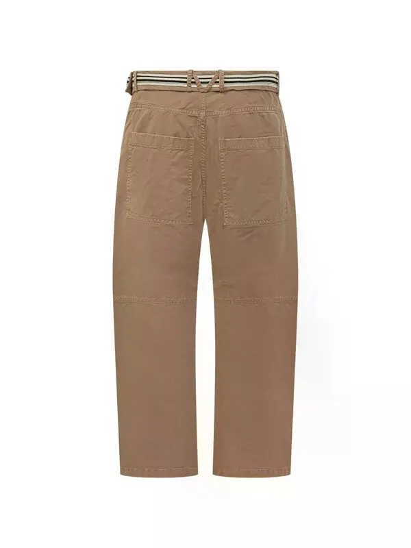 MORDECAI Belted Trousers With Pockets