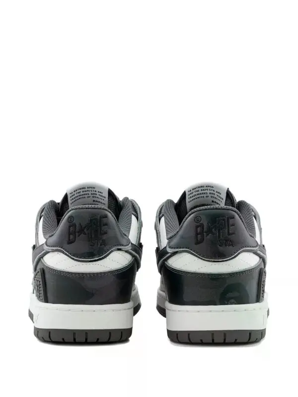A BATHING APE Star Detail Lace-up Sneakers