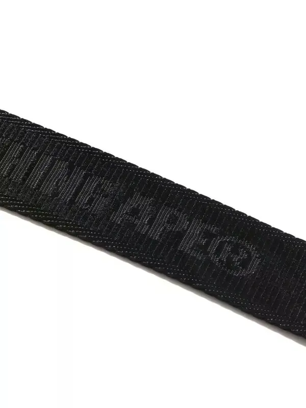 A BATHING APE Logo Buckle Belt