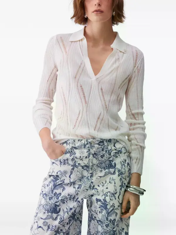 Liu Jo Wool V-neck Sweater