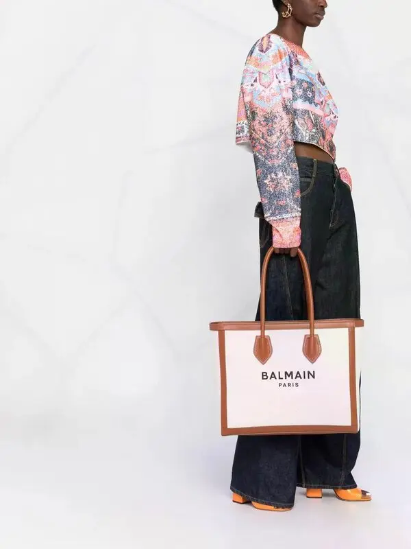 Balmain B-army Shopper Tote