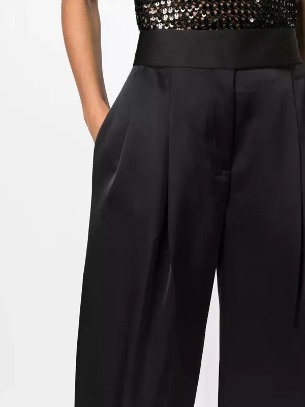 Attico Tailored Wide-leg Trousers