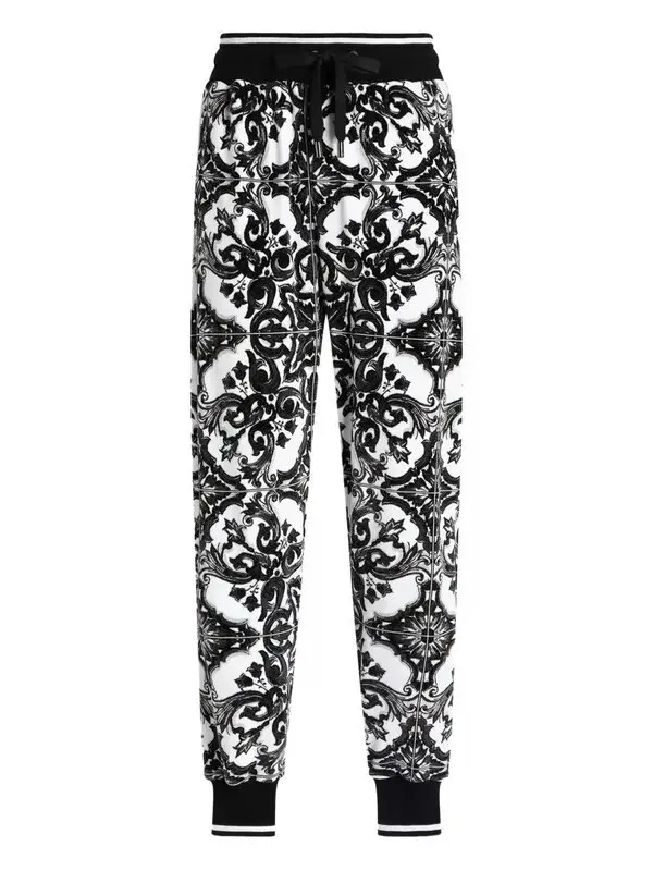 Dolce & Gabbana Majolica-print Track Pants