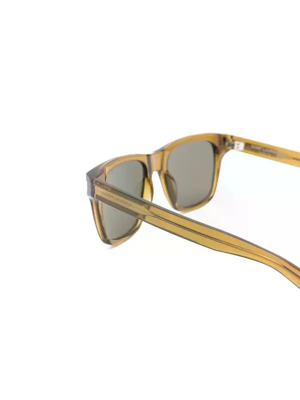 Saint Laurent Square-frame Sunglasses - Neutrals