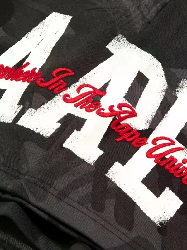 AAPE BY *A BATHING APE Camouflage Print Drawstring Shorts