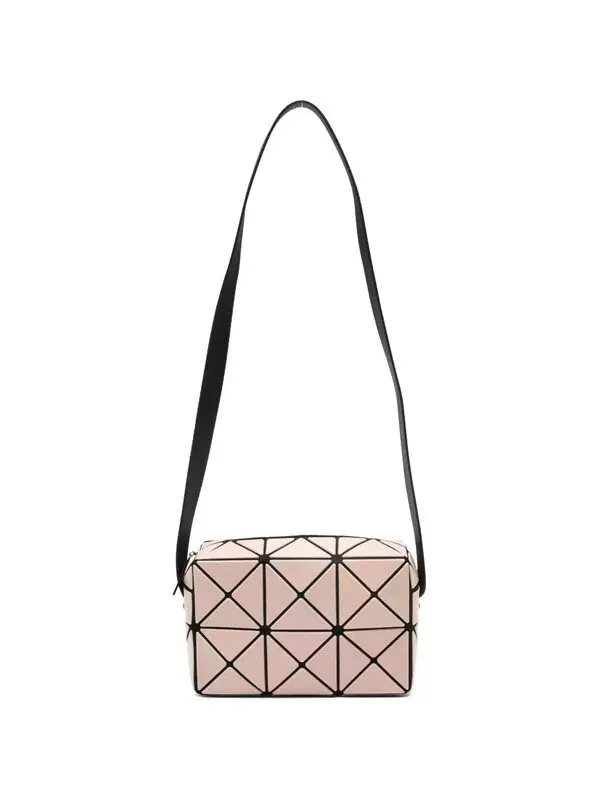 Issey Miyake Geometric-print Mini Bag - Neutrals