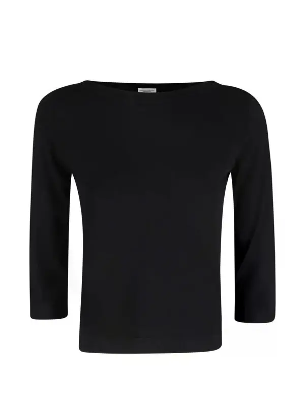ROBERTO COLLINA Boat-neck Top