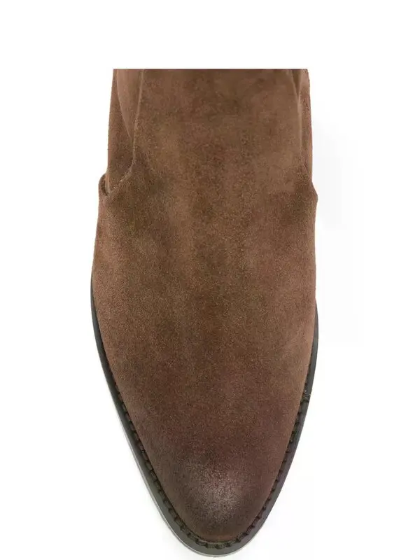 JULIE DEE Zipped Ankle Boots