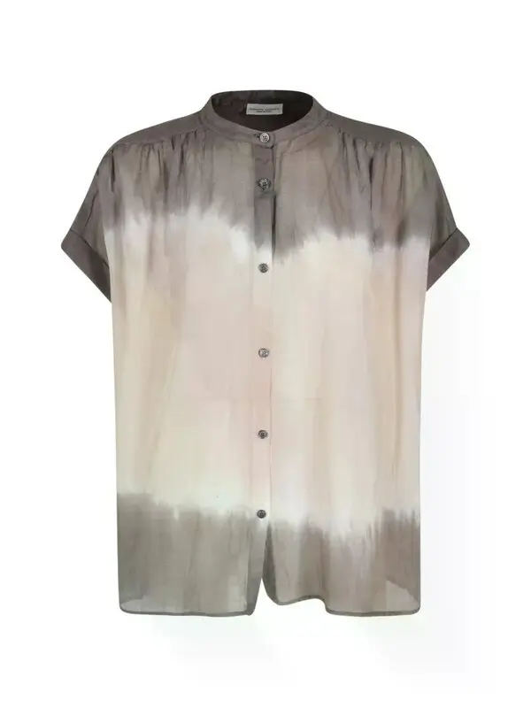 ROBERTO COLLINA Round-neck Buttoned Shirt