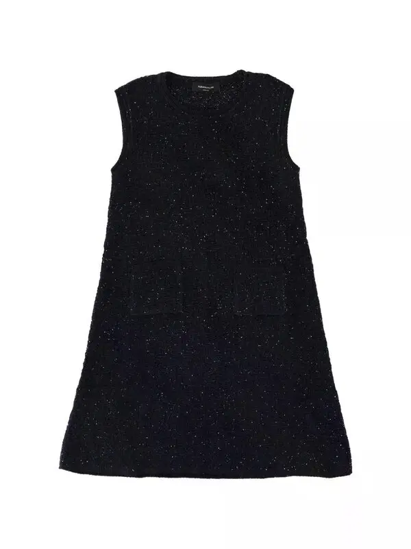 Fabiana Filippi Bouclé Shift Mini Dress