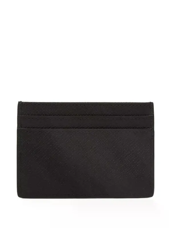 Smythson Panama Flat Cardholder - Black
