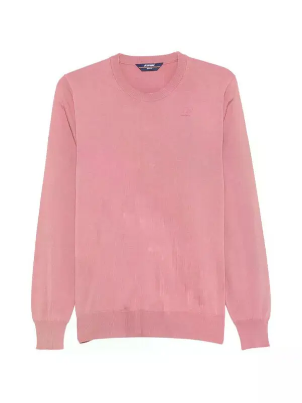 K-WAY Crew-neck Sweater - Pink
