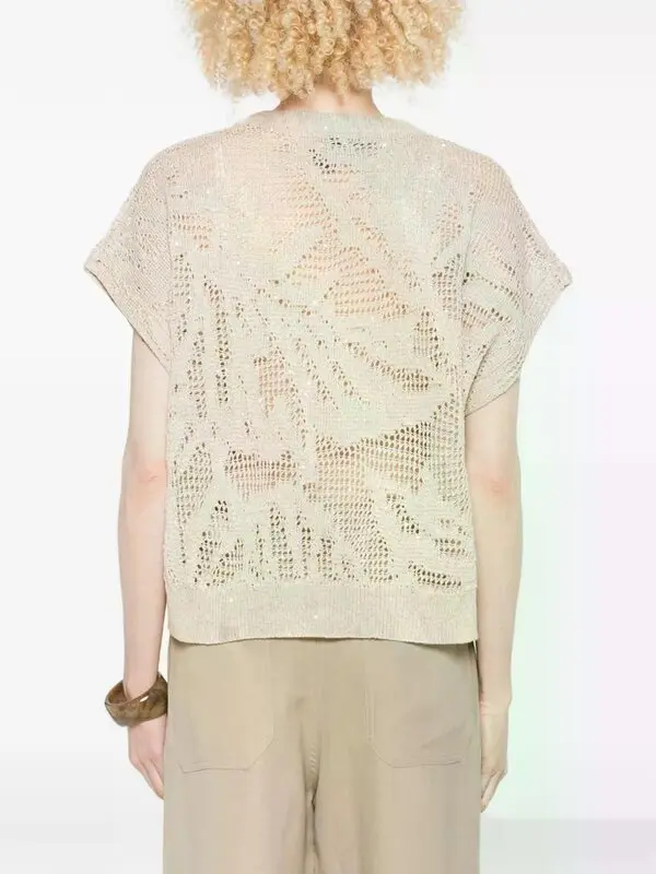 Brunello Cucinelli Open-knit Sweater