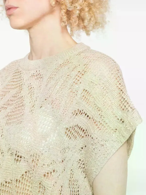 Brunello Cucinelli Open-knit Sweater