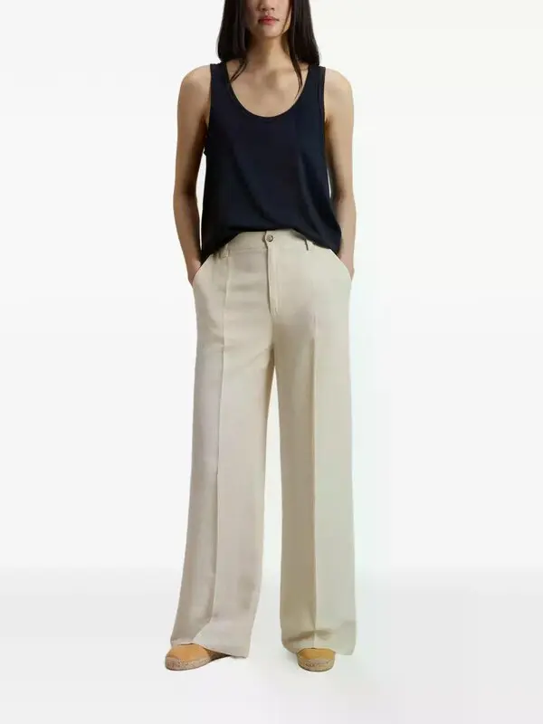 Woolrich Belt-loops Pressed-crease Trousers