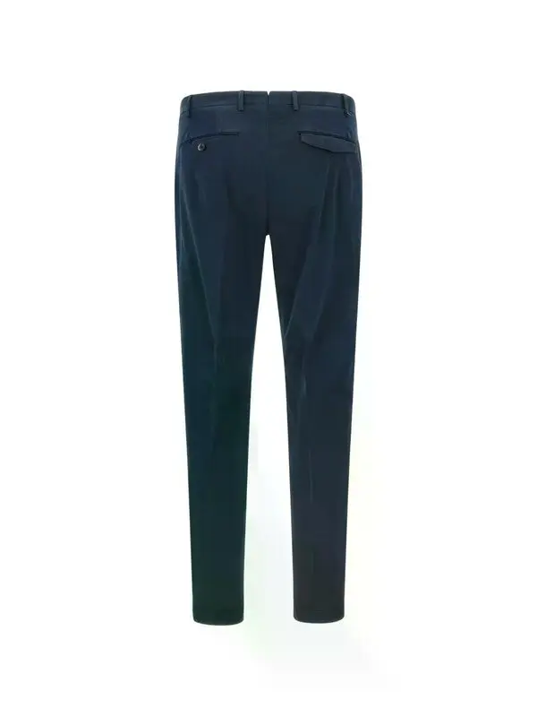 PT TORINO Master Pressed-crease Trousers - Blue