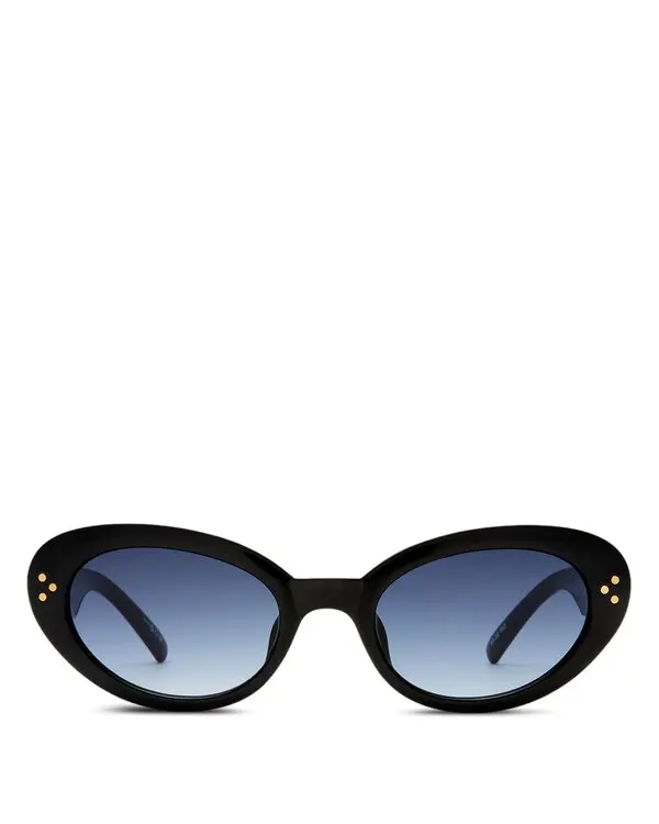 Le Specs Tootsie Cat Eye Sunglasses - Black