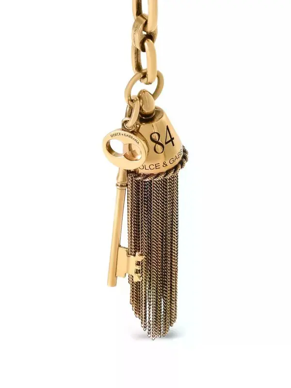 Dolce & Gabbana Metal Charm Keychain