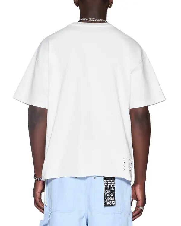 Ksubi Nyc Ekcess Short Sleeve Tee - White