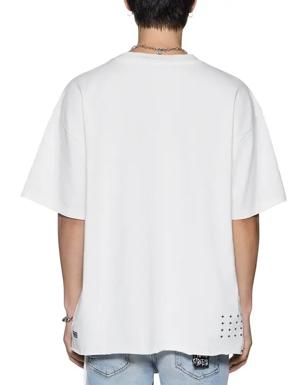 Ksubi Nyc Ekcess Short Sleeve Tee - White