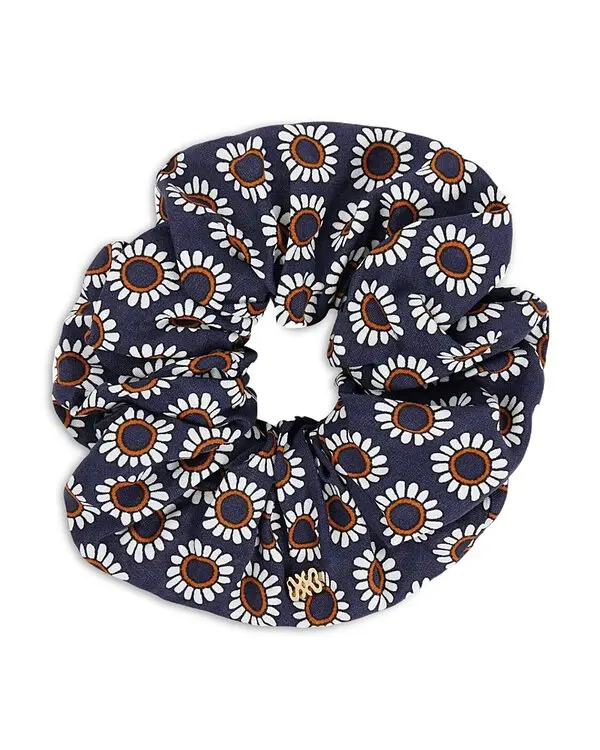 Sandro Daisy Scrunchie - Deep Blue / Ocher