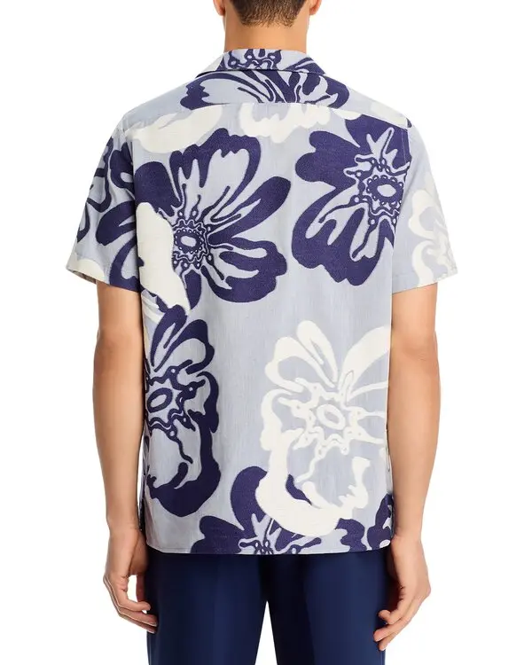 Paul Smith Casual Fit Short Sleeve Shirt - Light Blue