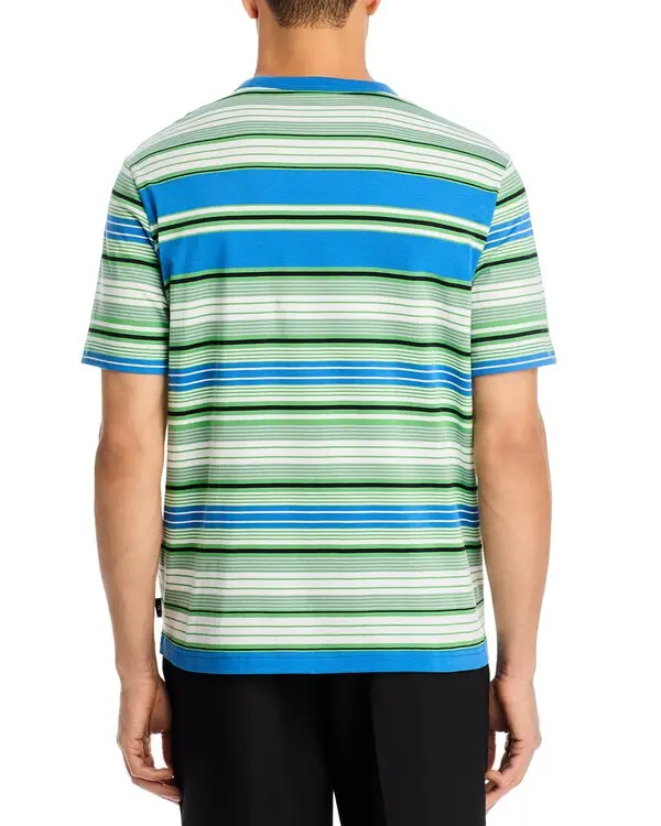 Paul Smith Striped Tee - Cobalt Blue