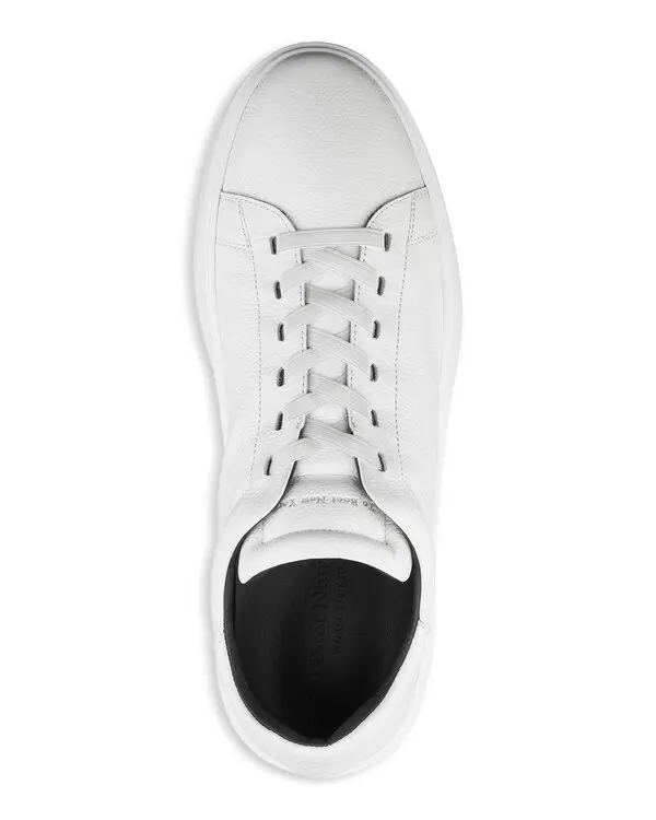 To Boot New York Leather James Sneakers - Bianco