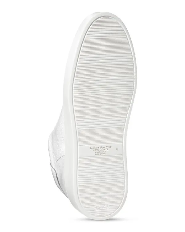 To Boot New York Leather James Sneakers - Bianco