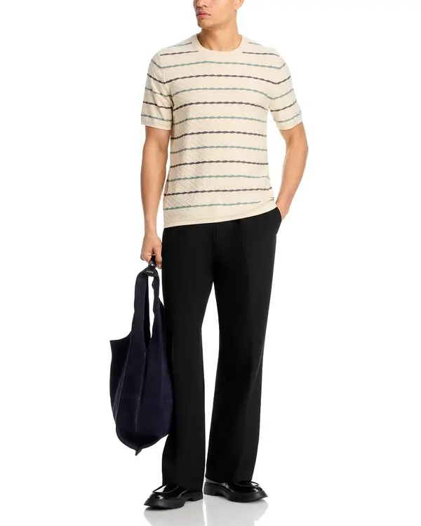 Paul Smith Striped Short Sleeve Sweater Tee