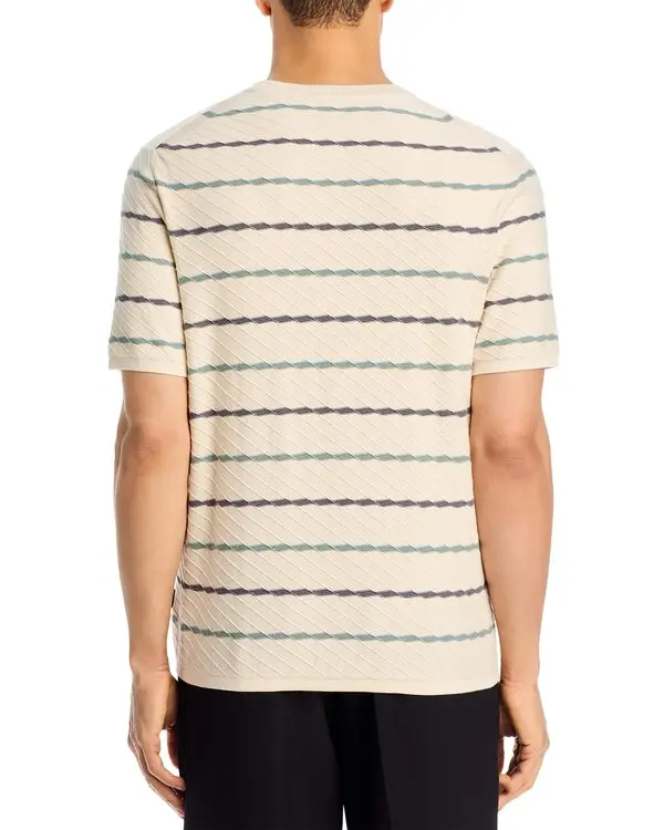 Paul Smith Striped Short Sleeve Sweater Tee