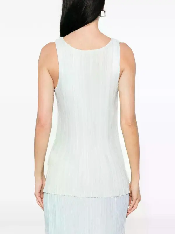 GONGDID DESIGN Pleated Tank Top