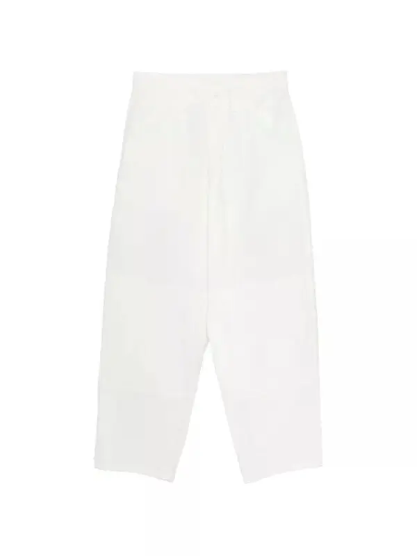 Y’s Buttoned Cropped Trousers