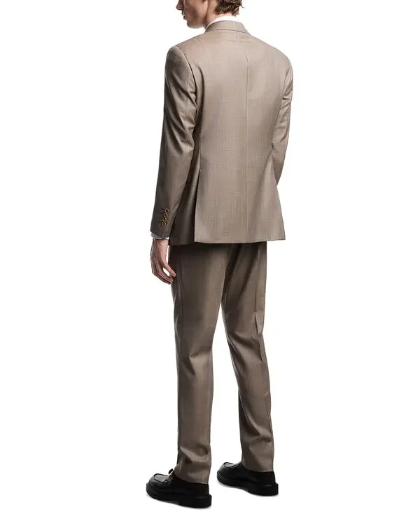 Emporio Armani G Line Regular Fit Wool Suit - Tan