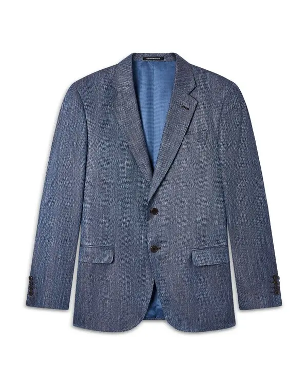 Emporio Armani G Line Regular Fit Single Breasted Notch Lapel Jacket