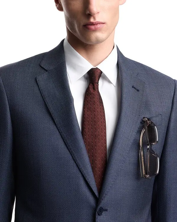 Emporio Armani G Line Regular Fit Wool Suit - Navy Blue