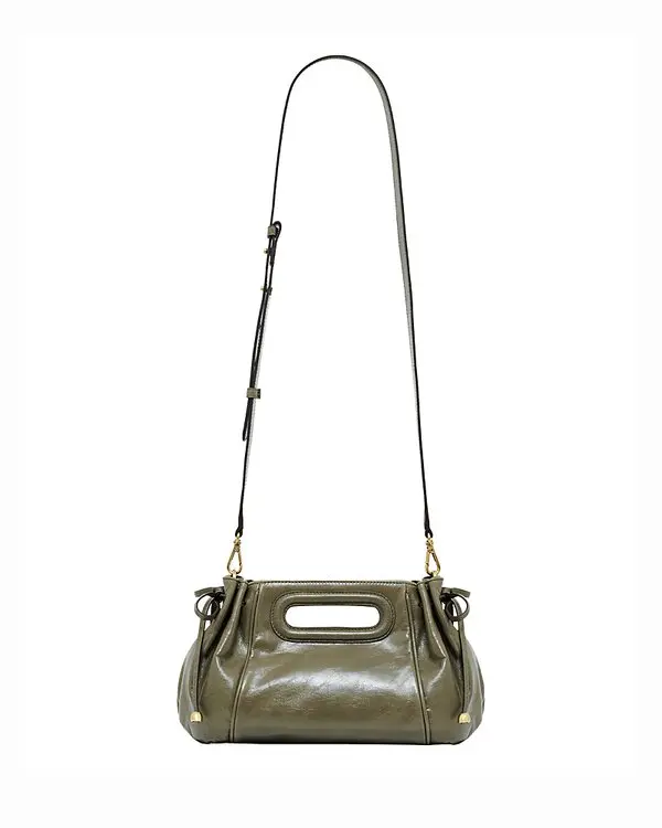 Gerard Darel Mini Dany Leather Handbag - Olive