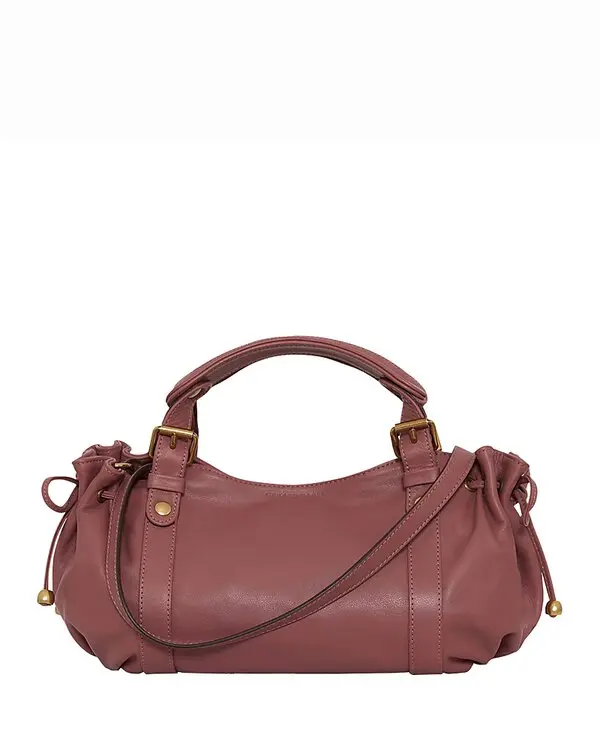 Gerard Darel 12h Leather Handbag - Pink